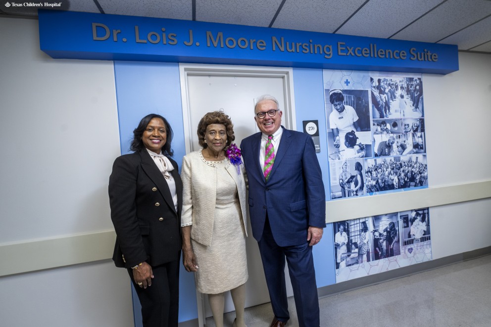 Texas Children’s Hospital Dedicates Nursing Excellence Suite in Honor ...