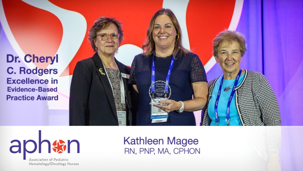 Magee receives Dr. Cheryl C. Rodgers Excellence in Evidence-Based ...