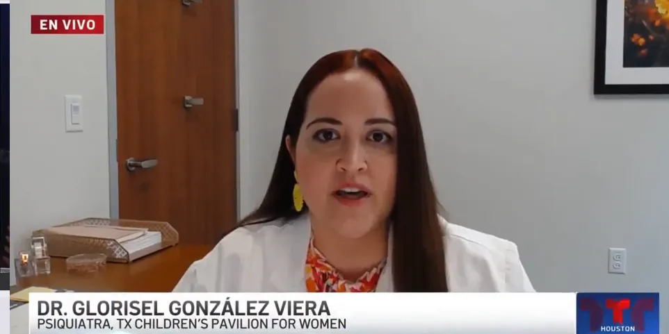 Telemundo with Dr. Glorisel Gonzalez Viera: Reproductive Psychiatrist ...