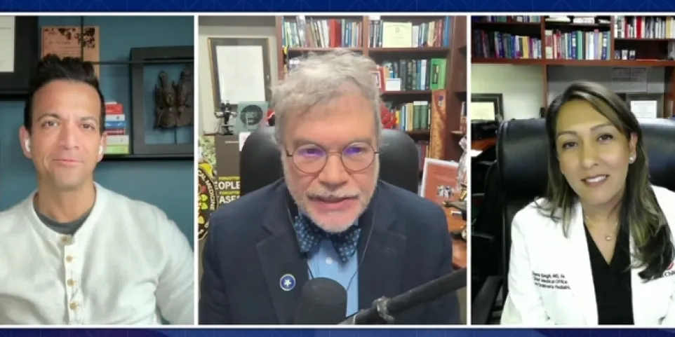 Meidas Health with Dr. Sapna Singh and Dr. Peter Hotez: Misinformation ...